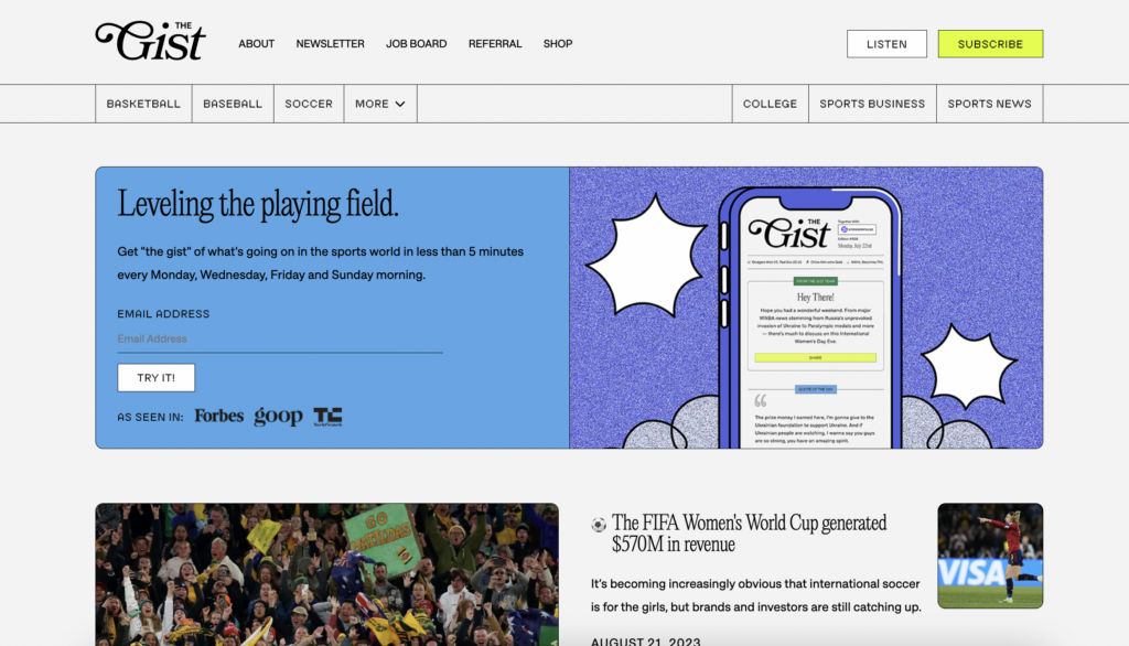 Let's deep dive into The GIST, a newsletter with over 650,000 ...